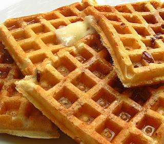 All That Splatters: Pecan Waffles