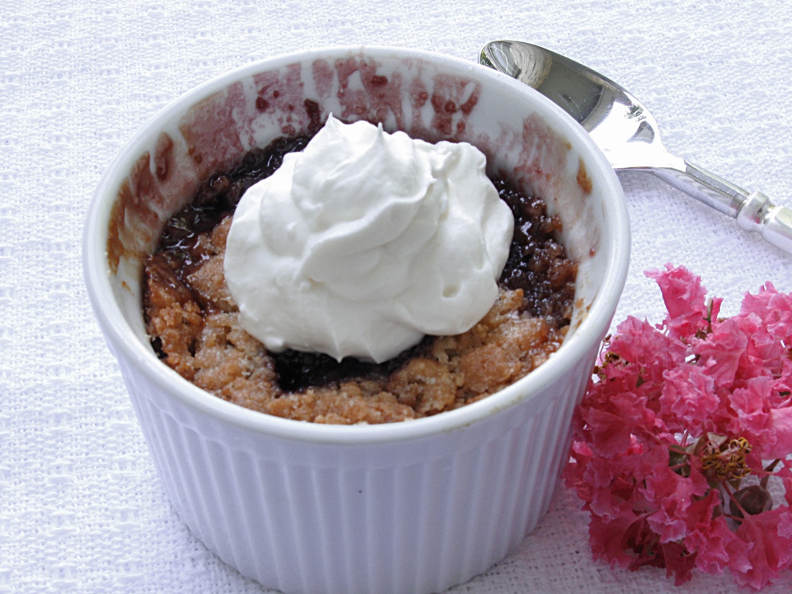 All That Splatters: Plum Crumble