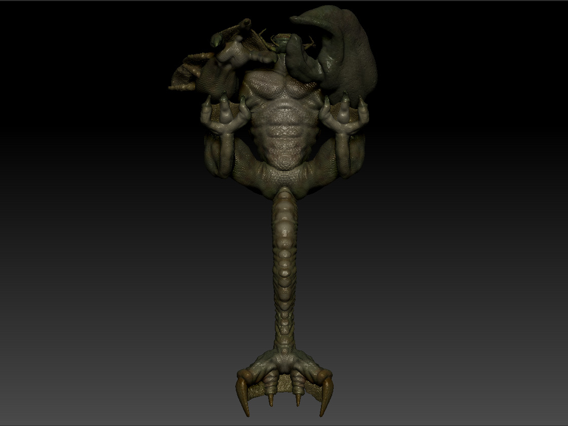 The Art of Blake Henriksen: The Creature From The Black Lagoon: ZBrush ...