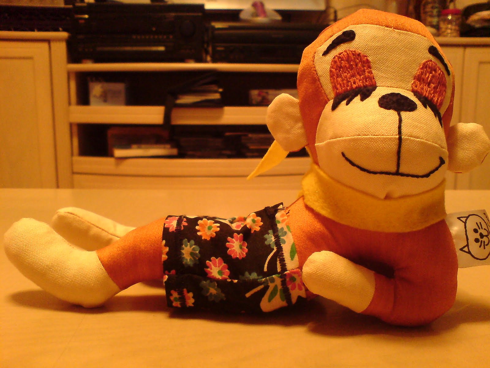 SmeowlyCats: For Softies Hand-Made with Love: Replica of a Smug Monkey