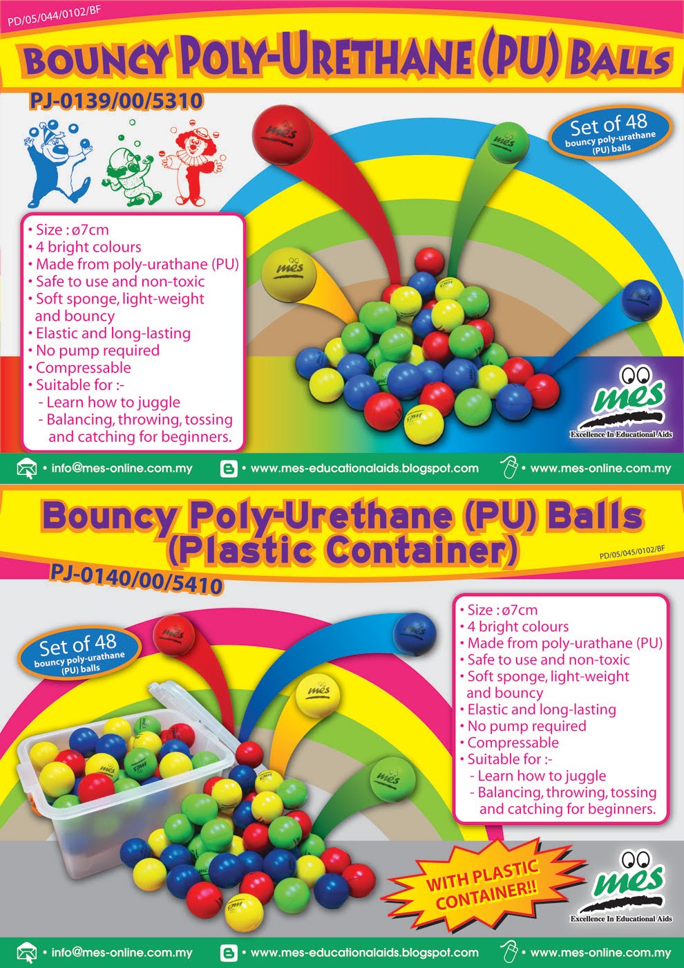Makmur Educational Supplies Sdn Bhd: PJ-0139 BOUNCY POLY-URETHANE (PU ...