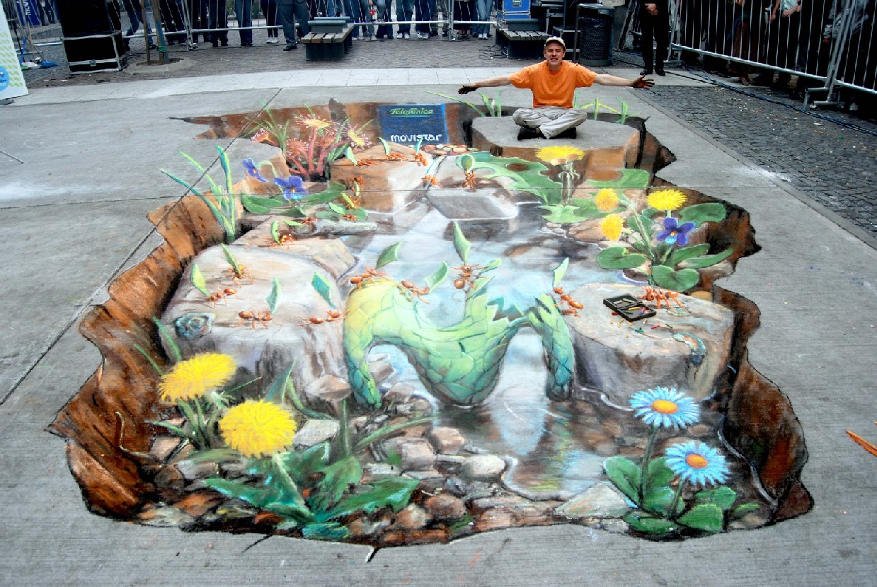 All Graphical: Street Art (Julian Beever Part 2)