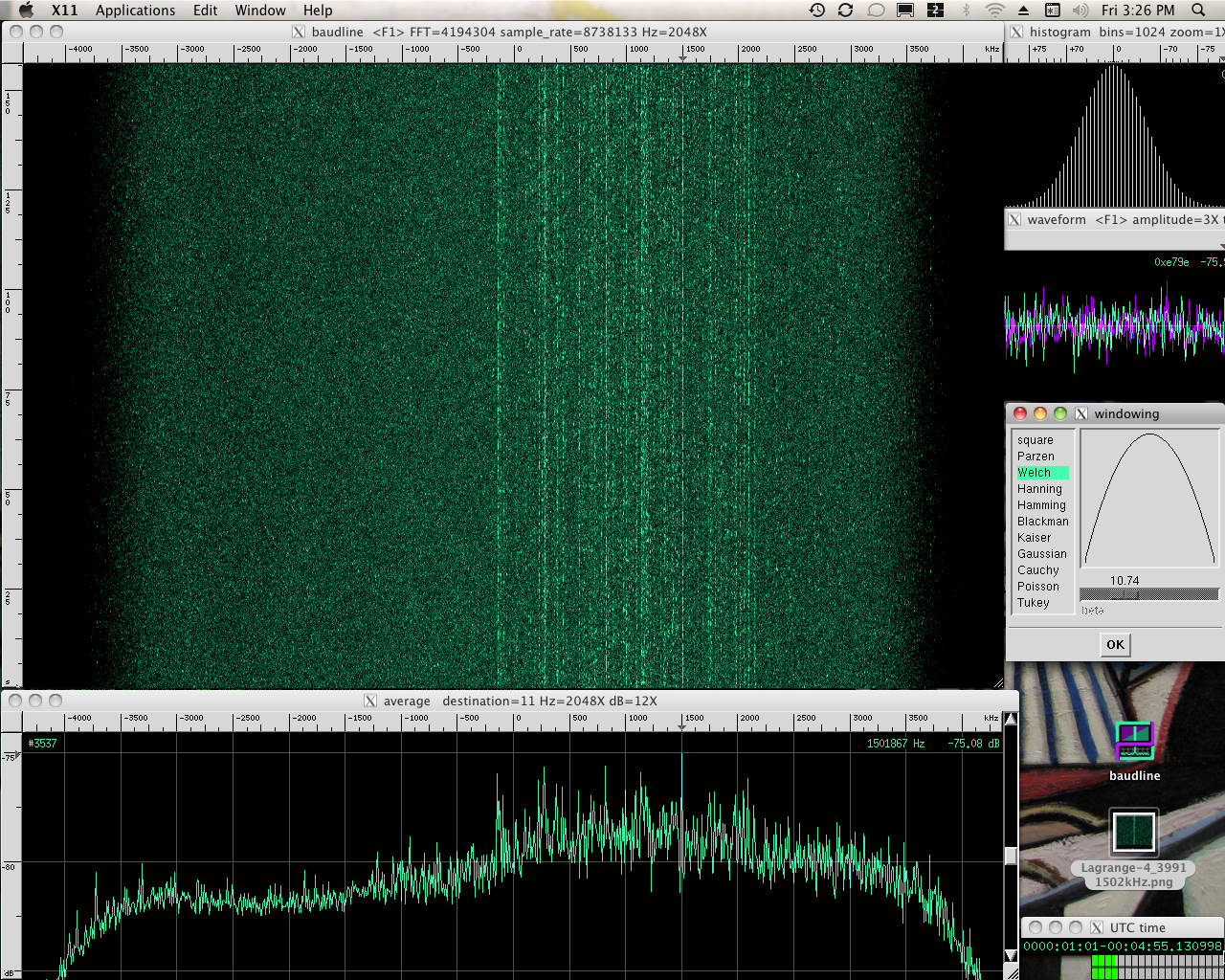 Baudline Signal Analyzer