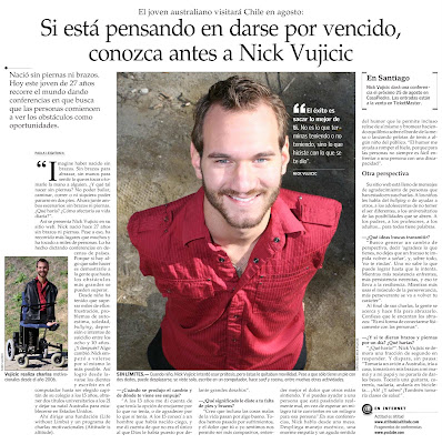 Ignacio de Jourdan: Nick Vujicic