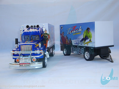 JoMi toys: Friction 16 Wheeler