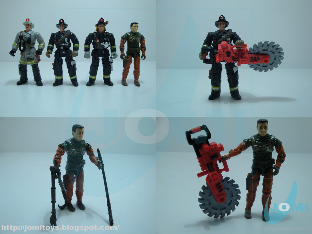 JoMi toys: Fire Squad Rescue Team Fire Fighters Playset #1