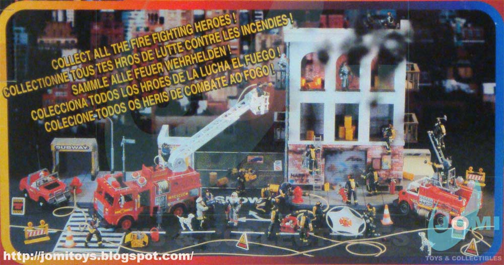 JoMi toys: Fire Squad Rescue Team Fire Fighters Playset #2