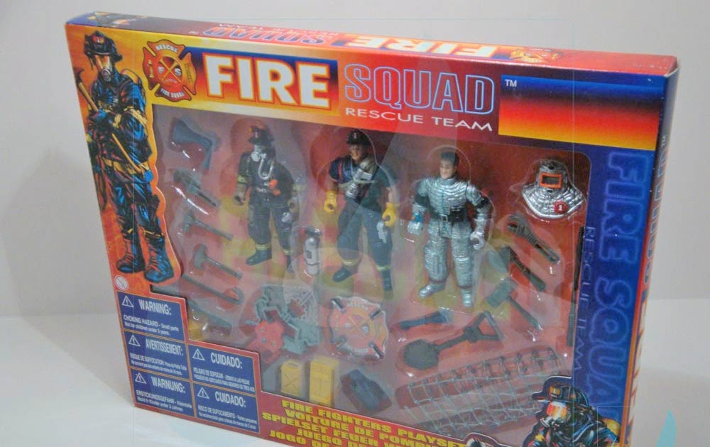 JoMi toys: Fire Squad Rescue Team Fire Fighters Playset #2