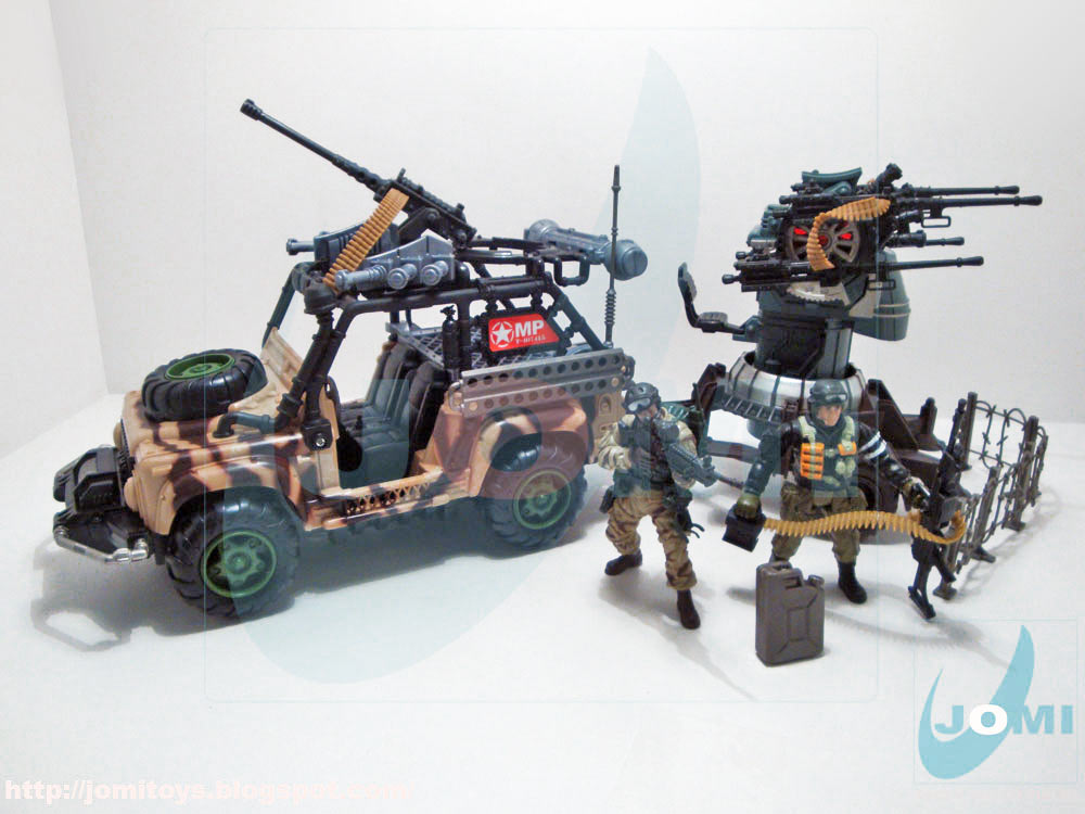 JoMi toys: Soldier Force V Mobile Squad Playset
