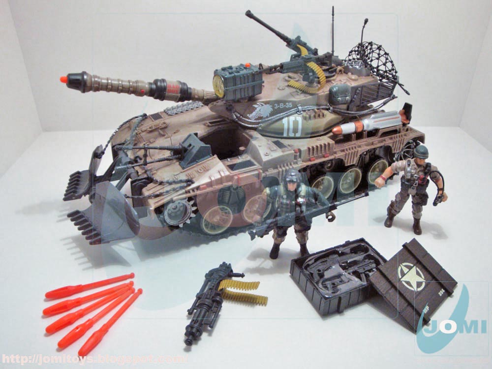 JoMi toys: Freedom Force Deluxe Battle Tank Playset