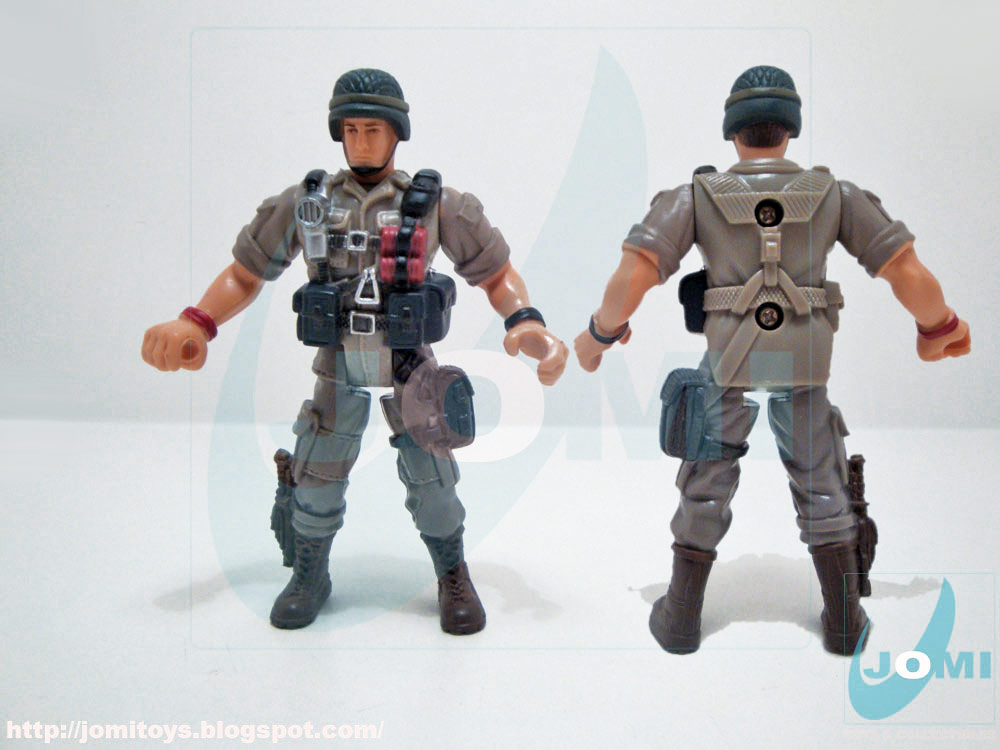 JoMi toys: Freedom Force Deluxe Battle Tank Playset