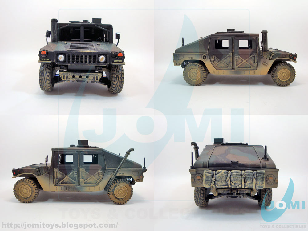 JoMi toys: Elite Force Humvee - 1st Marine Division