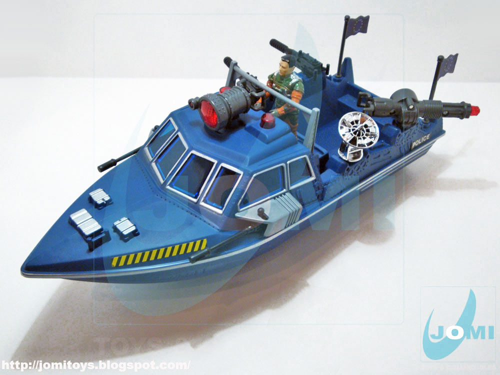 JoMi toys: Auchan´s Police Force S.W.A.T. boat - Update!