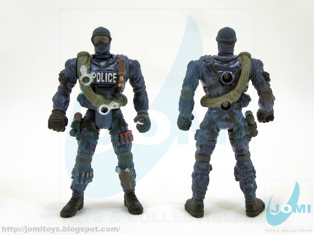 JoMi toys: Police Force Series II Deluxe Action Figure Playset - All ...