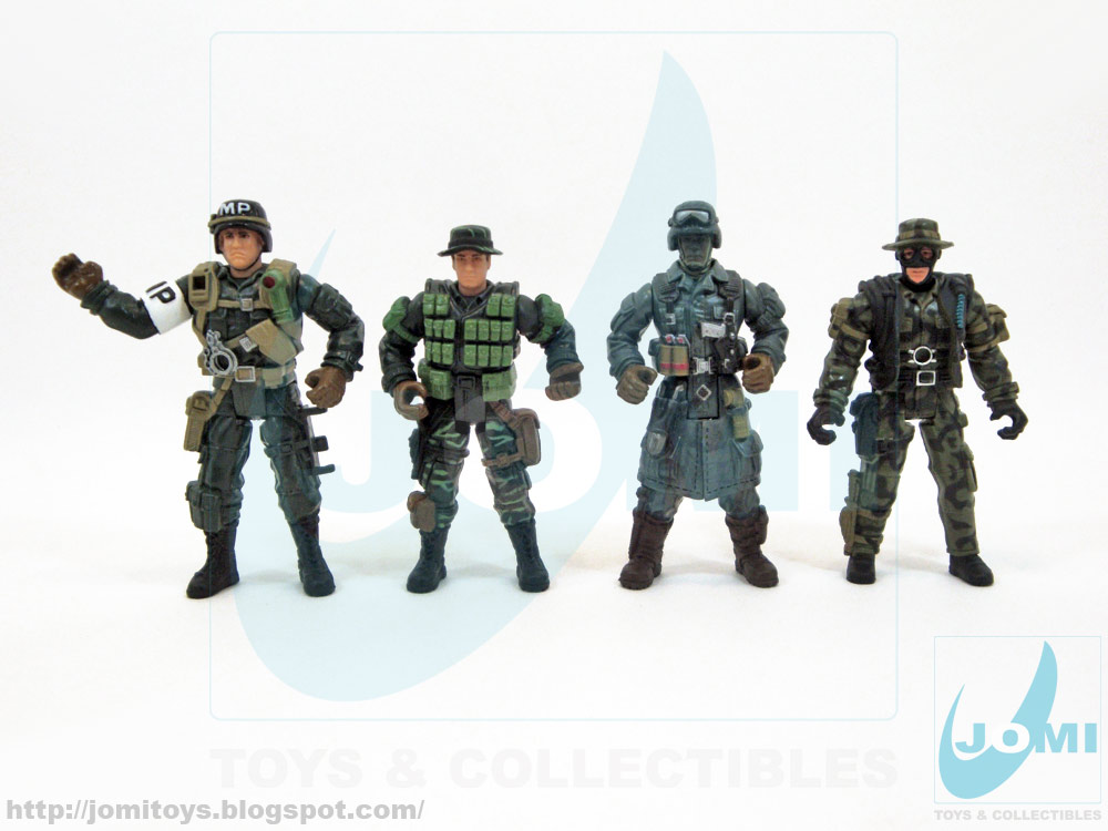 JoMi toys: Group shots: Soldier Force Series III