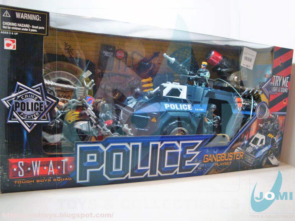 JoMi toys: SWAT Police Gangbuster Playset