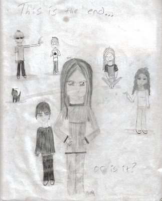 The Truth About Forever: Maximum Ride drawing