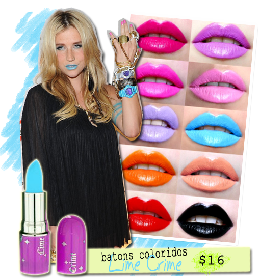 Batom azul, você usaria? - Make Basiko