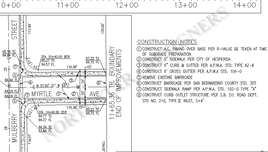 CAD Services NorthStar Designers: Civil Engineering