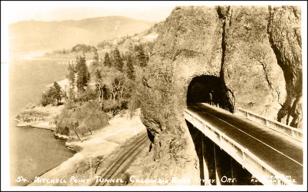 Historic Columbia River Highway: The Tooth Rock Viaduct