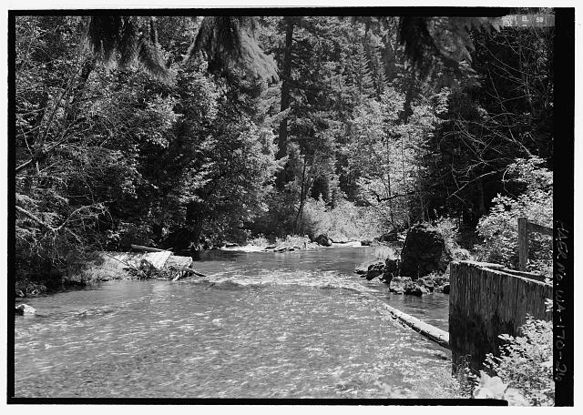 The Broughton Lumber Flume