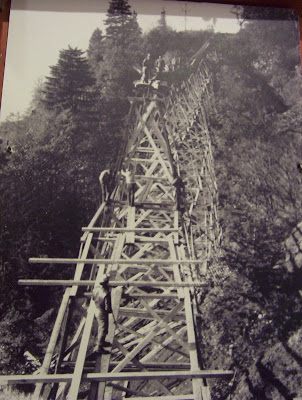 The Broughton Lumber Flume