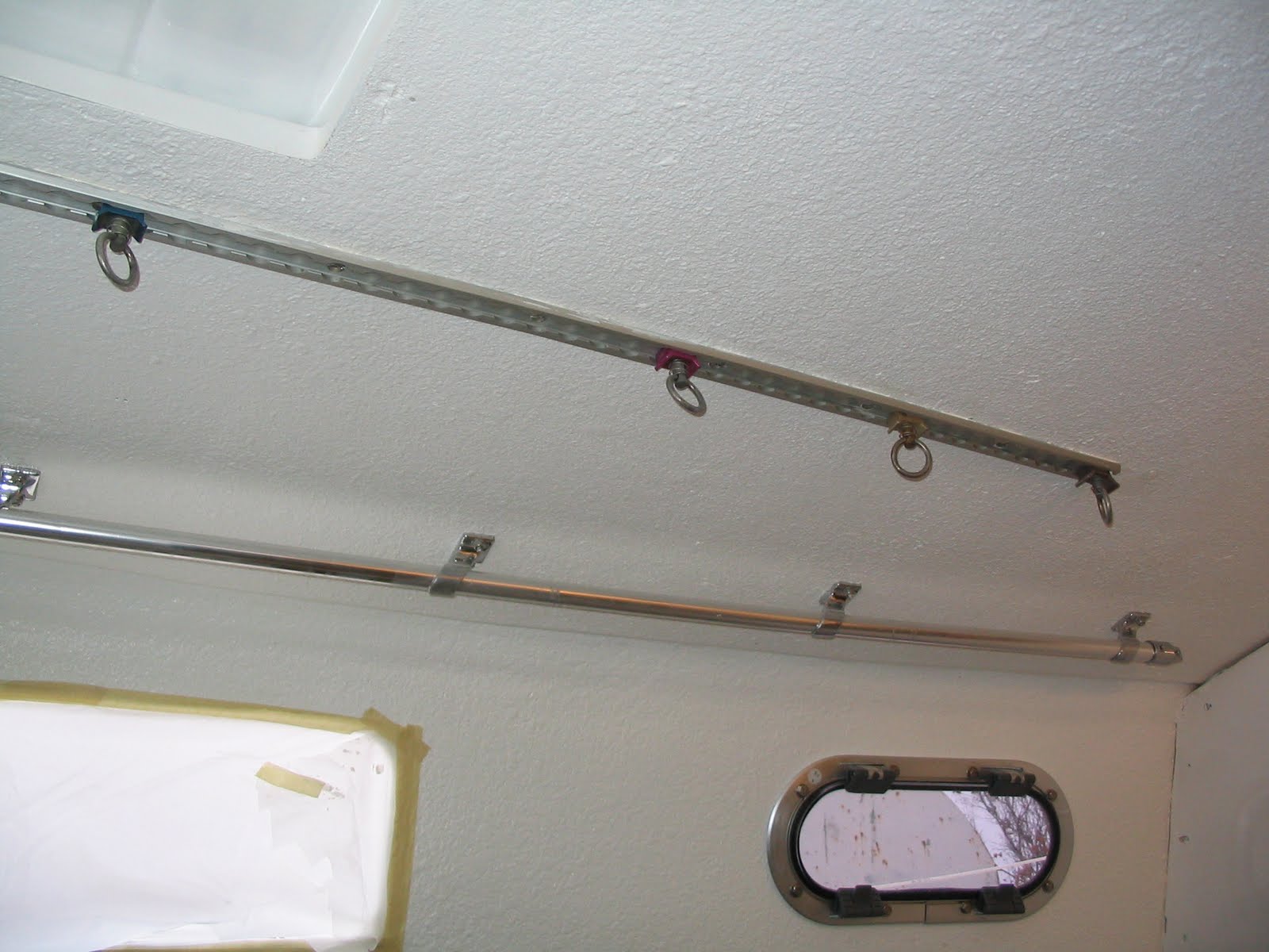 Pocket Cruiser: The bulkheads and hull wall interior