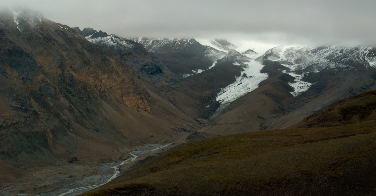 la rutina diaria: The Green Dome and the Toklat Glacier