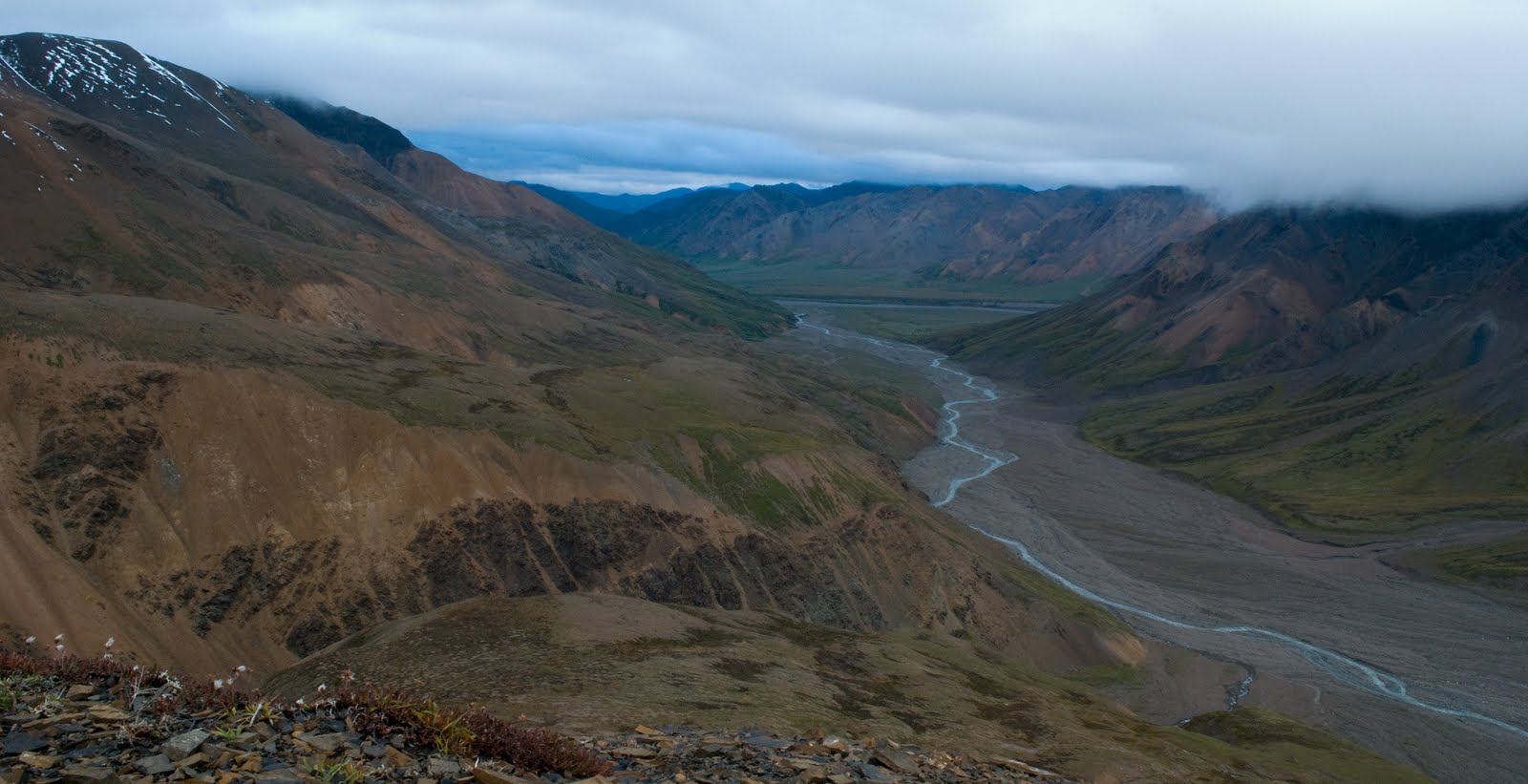 la rutina diaria: The Green Dome and the Toklat Glacier