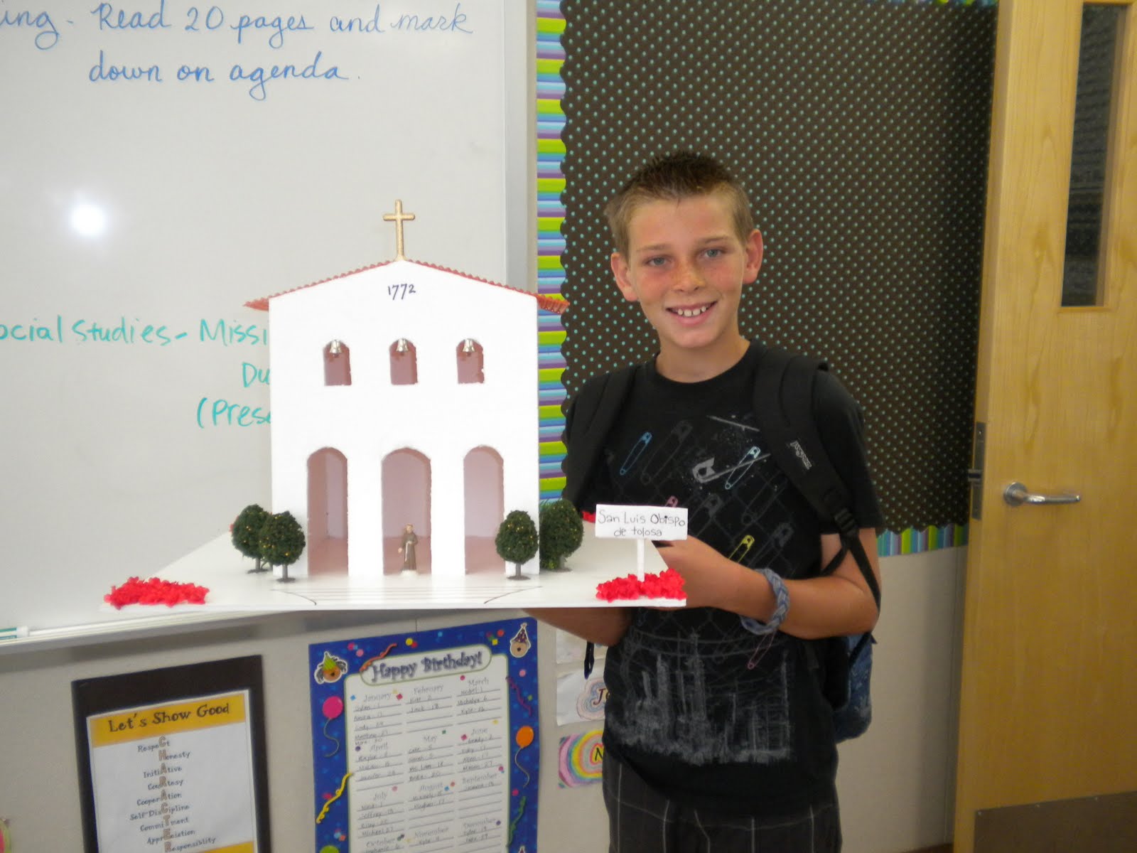 Mathis Family: San Luis Obispo Mission