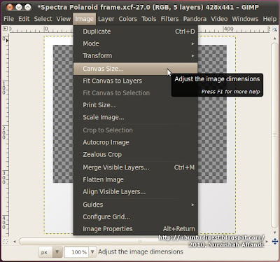 Ubuntu Digest: Polaroid frame effect using GIMP [Update]