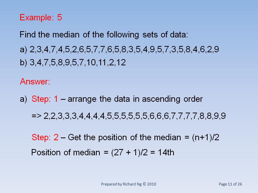 Window to Statistics for Beginners