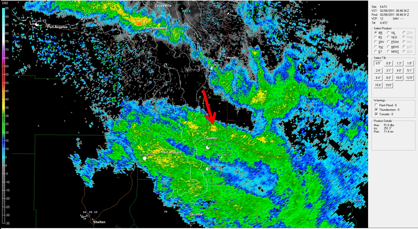 Looking Aloft: The Puget Sound Convergence Zone and Convection