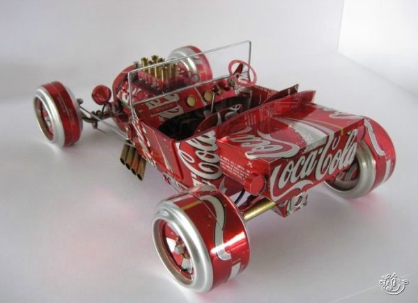 My Funny: Car Made From Tin Can | Pictures