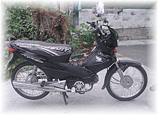 Honda Bravo Motorcycle: Ruel's Bravo