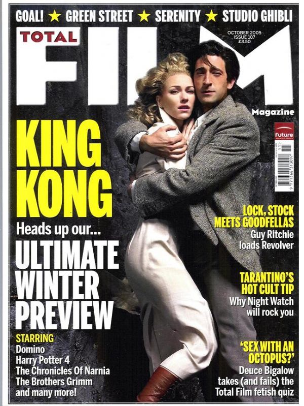 Ellie's A2 Media Blog: Existing Movie Magazine Front Covers
