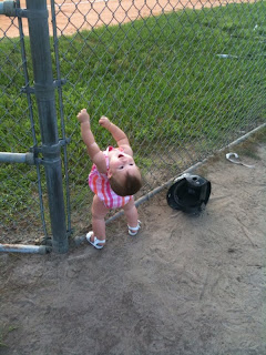 The Jeffords: Katie being cute...and her first steps!