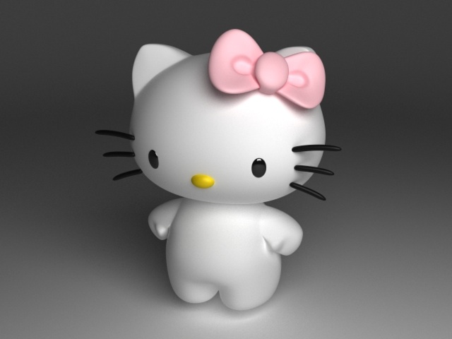 HelloKitty Heaven: Hello Kitty in 3D