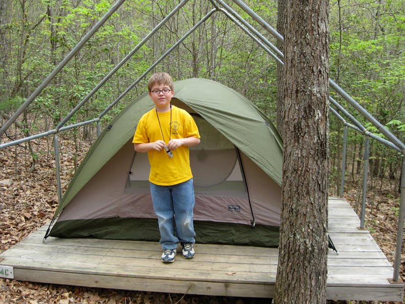 362 in 2010: Cub Scout Camp Out