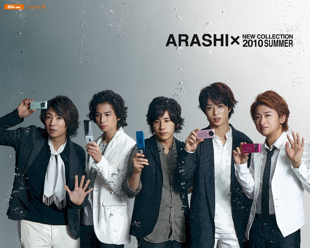 Arashi México: Arashi - AU KDDI Fotos!~