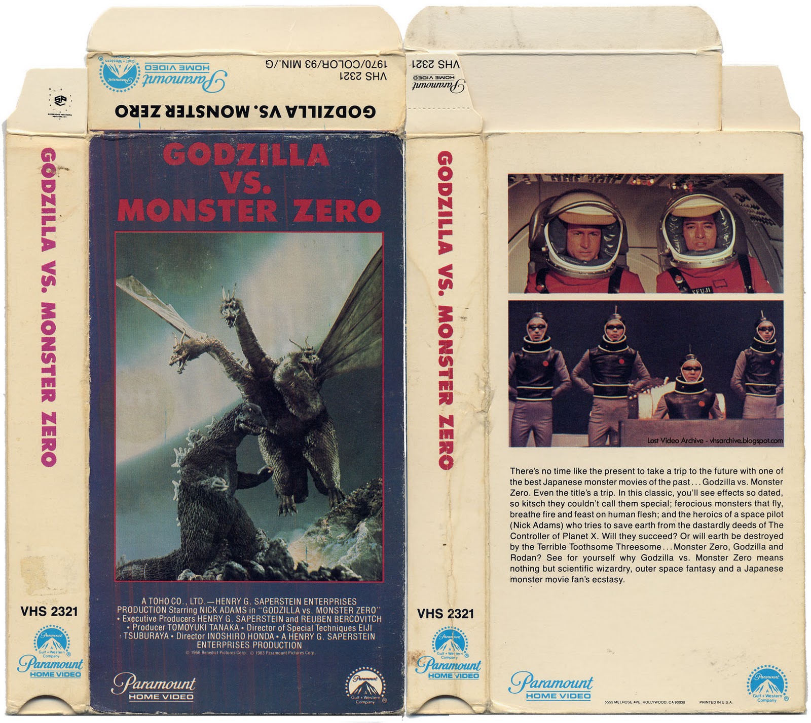 Lost Video Archive: Godzilla vs. Monster Zero