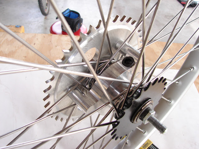 Sportsman Flyer: Sprocket Adapter