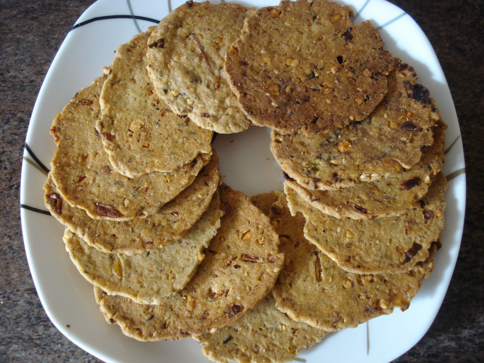 ONION RICE CRACKERS / VULLI PAPPU CHEKKALU / ONION NIPATLU - Prathi's ...