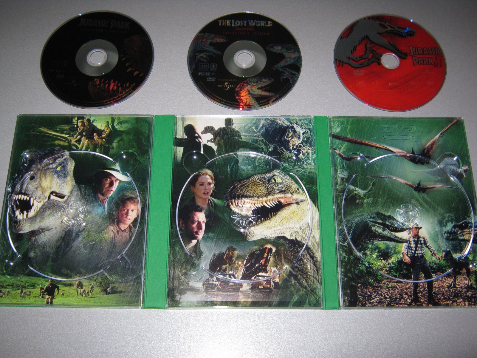 Rafael F.'s DVD/BD Collection: Jurassic Park Adventure Pack - The ...