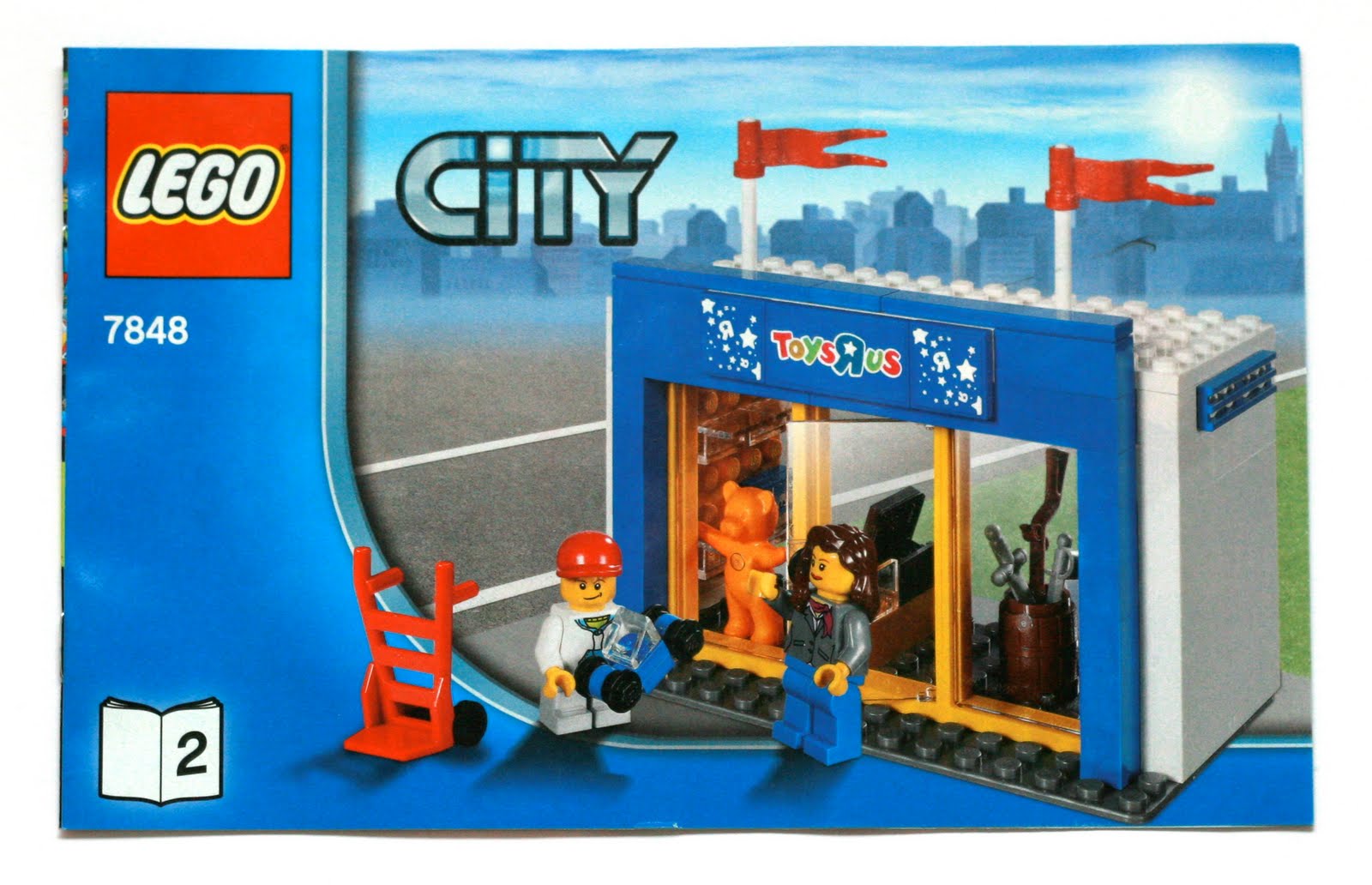 Maniac des LEGO: Review LEGO City : Set 7848 - Camion Toys'R'Us