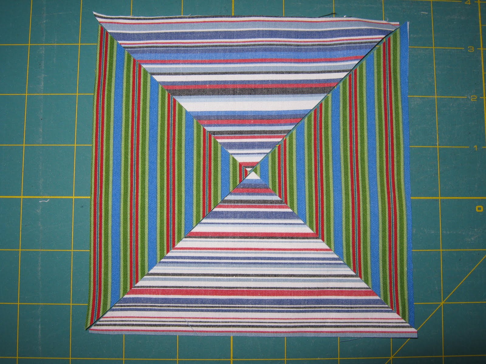Love Laugh Quilt: striped inspiration