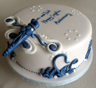 Simply Cakes: Sapphire Wedding Anniversary