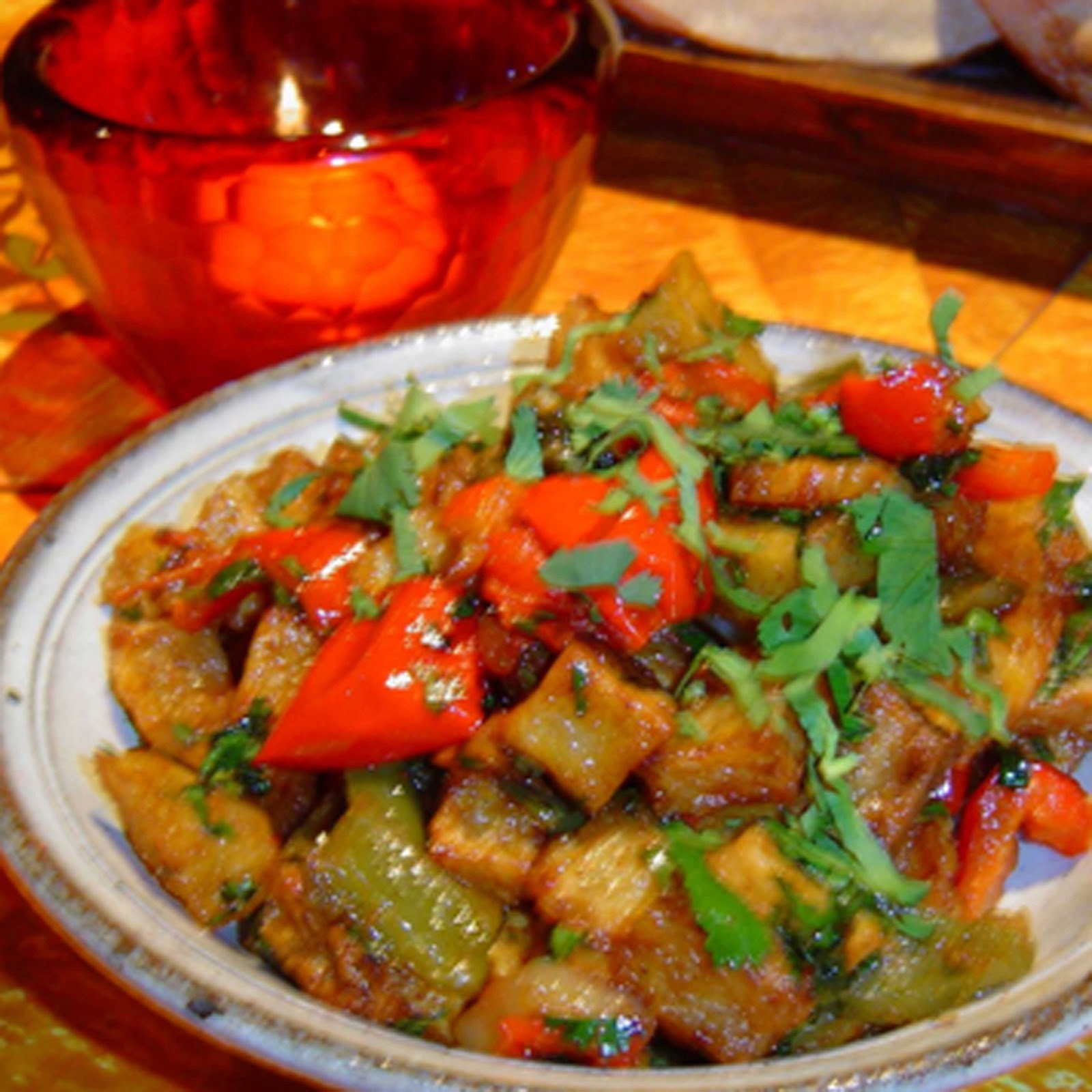 World Food: Spicy Potato Chat..