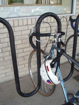Front Porch Coffee Talk: Bike Parking Fail: Wave/ribbon racks poorly placed