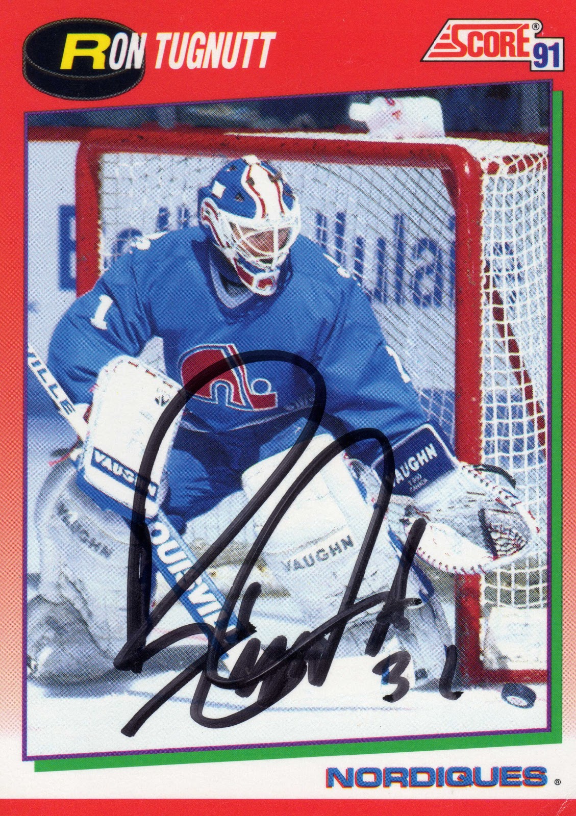Michael's Hockey TTM: Ron Tugnutt